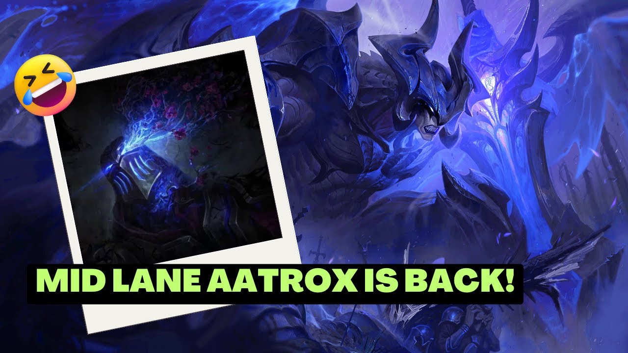 Ice born gauntlet turns Aatrox into a different type of beast... - YouTube