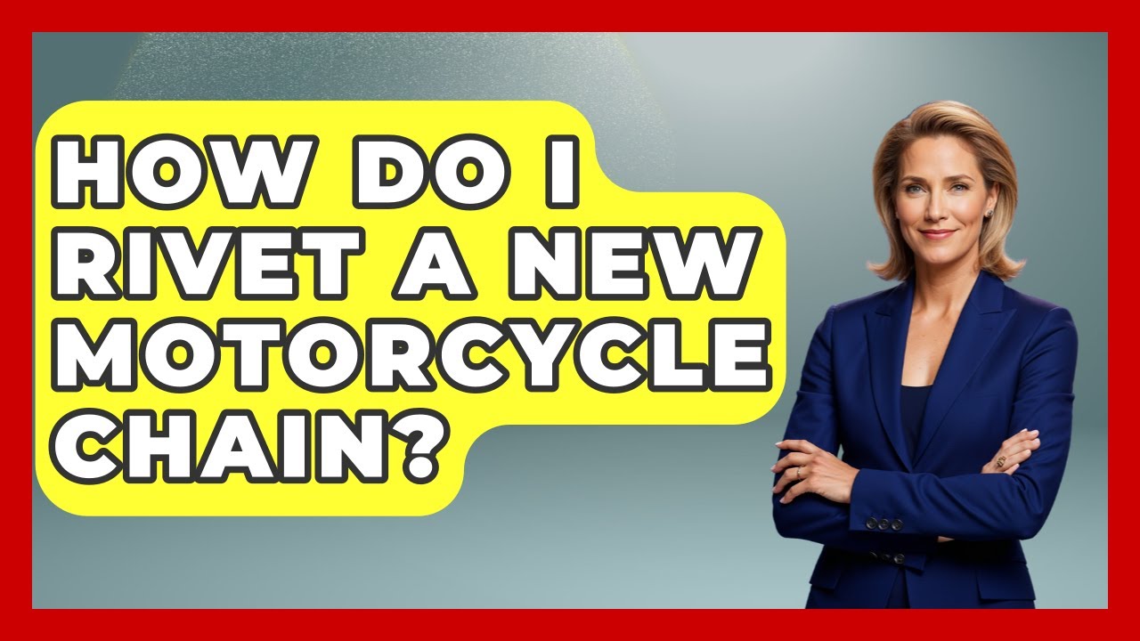 How Do I Rivet A New Motorcycle Chain? - Ride or Die Motorcycles - YouTube