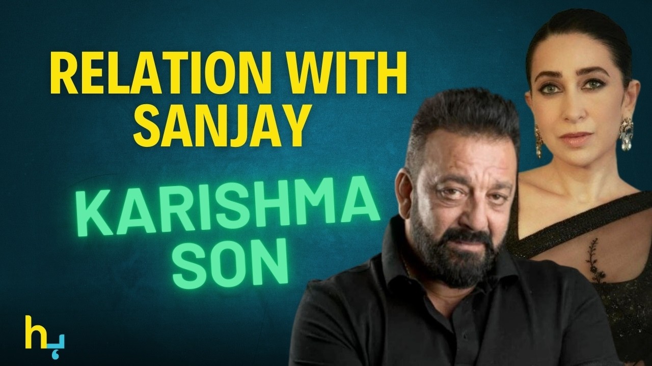 Karishma Kapoor's Son's Relation With Sanjay Dutt Revealed | Hungama Express - YouTube