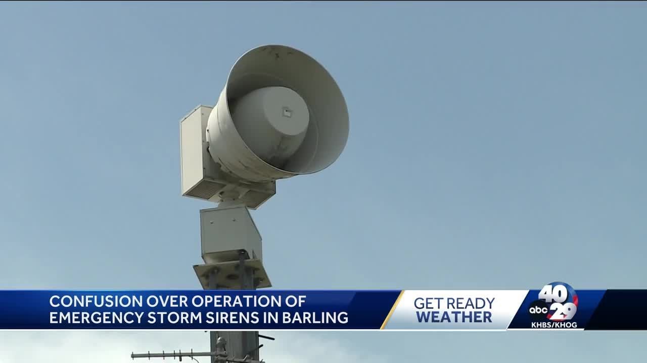 Why Barling sirens sound when the city is not included in tornado ...
