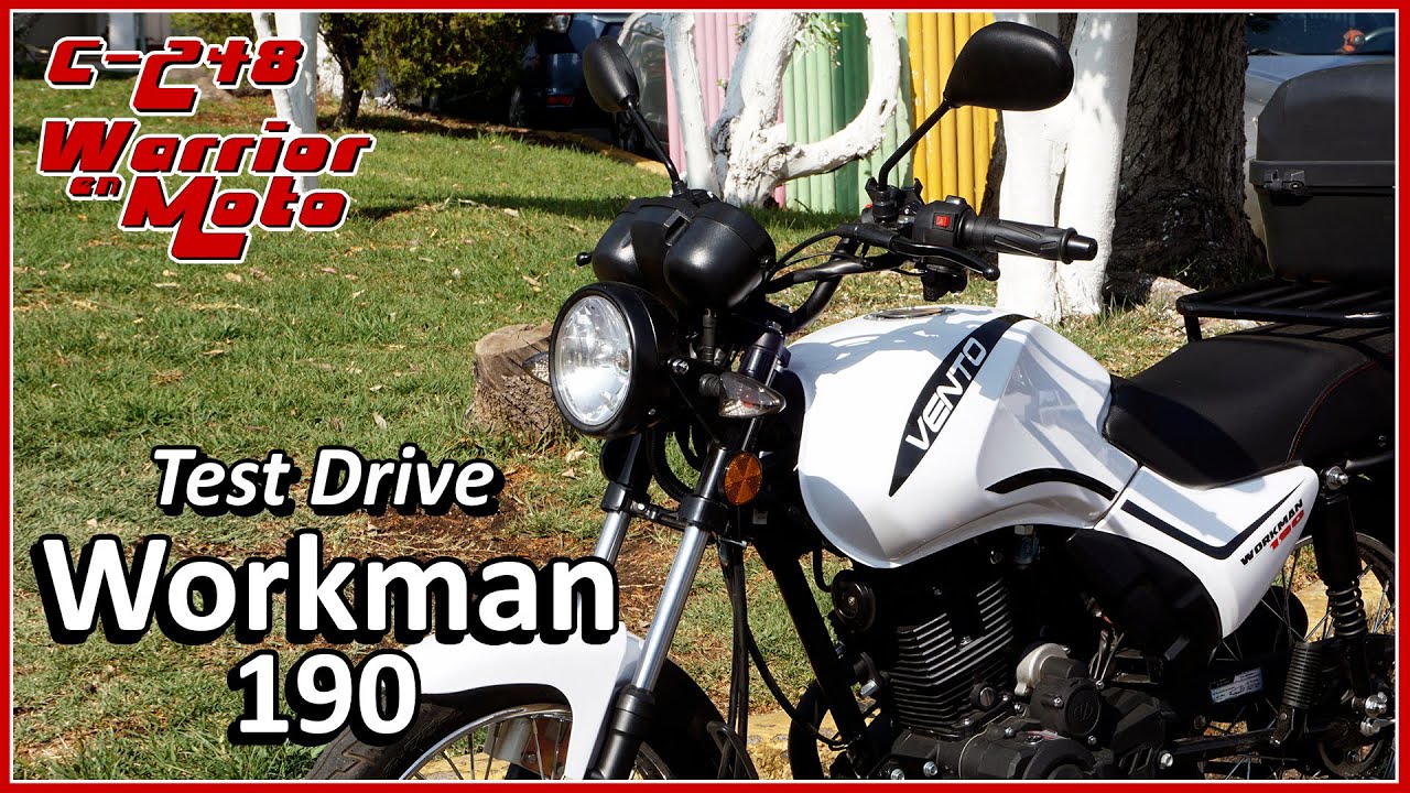 WORKMAN 190 Vento - Una Moto para Trabajo - Prueba de Manejo - Warrior ...