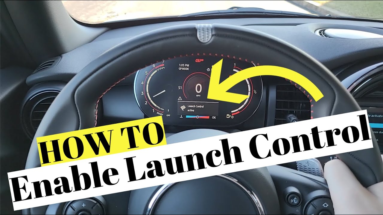 How to Use Launch Control | 2021 MINI John Cooper Works GP - YouTube