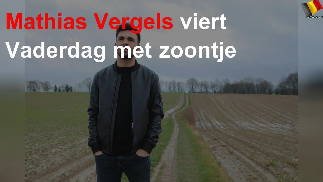Mathias Vergels viert Vaderdag met zoontje - YouTube