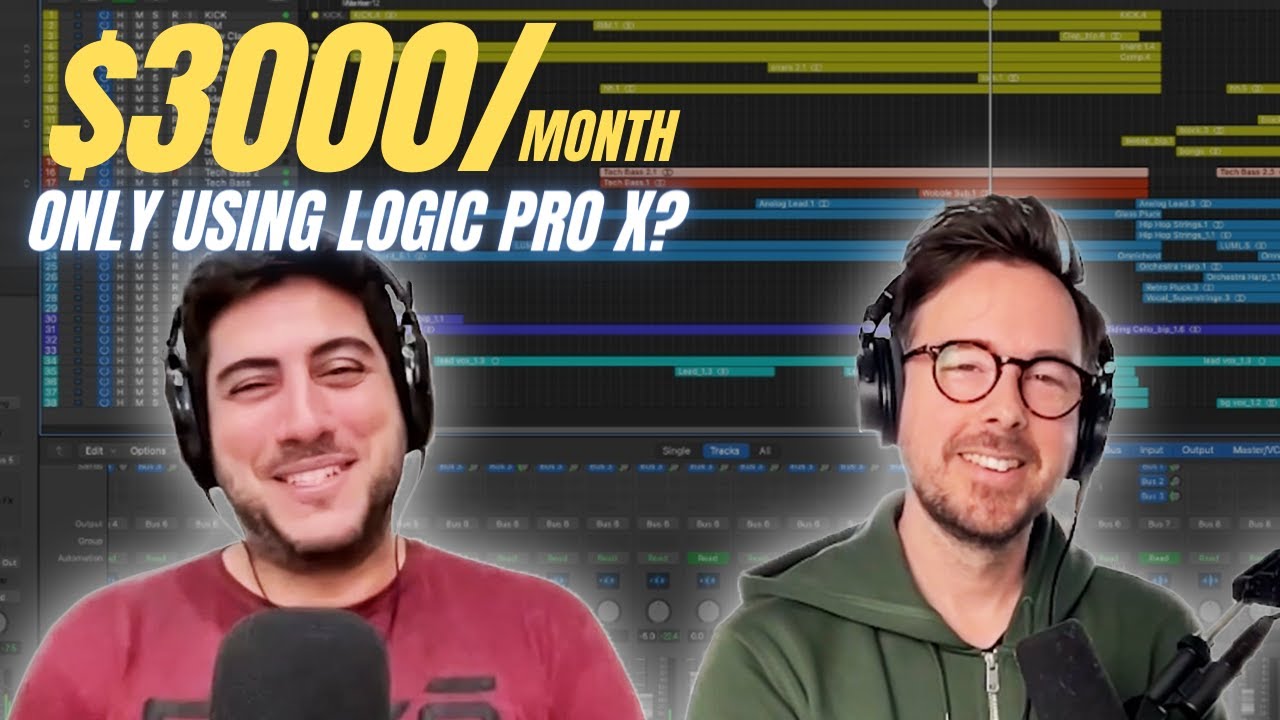$3000 in ONE MONTH Using NOTHING But Logic Pro | Alex B's MOTION ARRAY ...