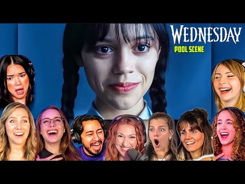 Wednesday Addams “Piranha Pool Scene REACTIONS!” Wednesday Season 1 Reactions