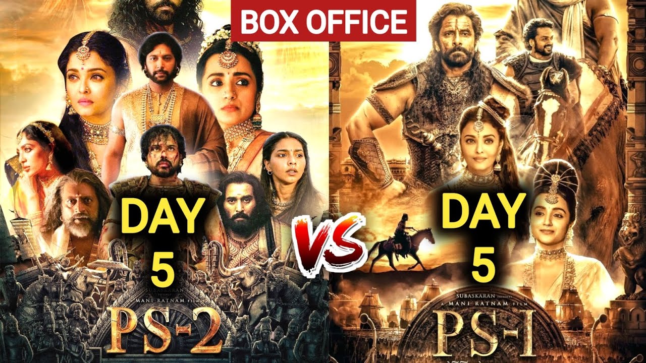 PS2 Box Office Collection Day 5 | PS 2 Box Office Collection | Ponniyin ...
