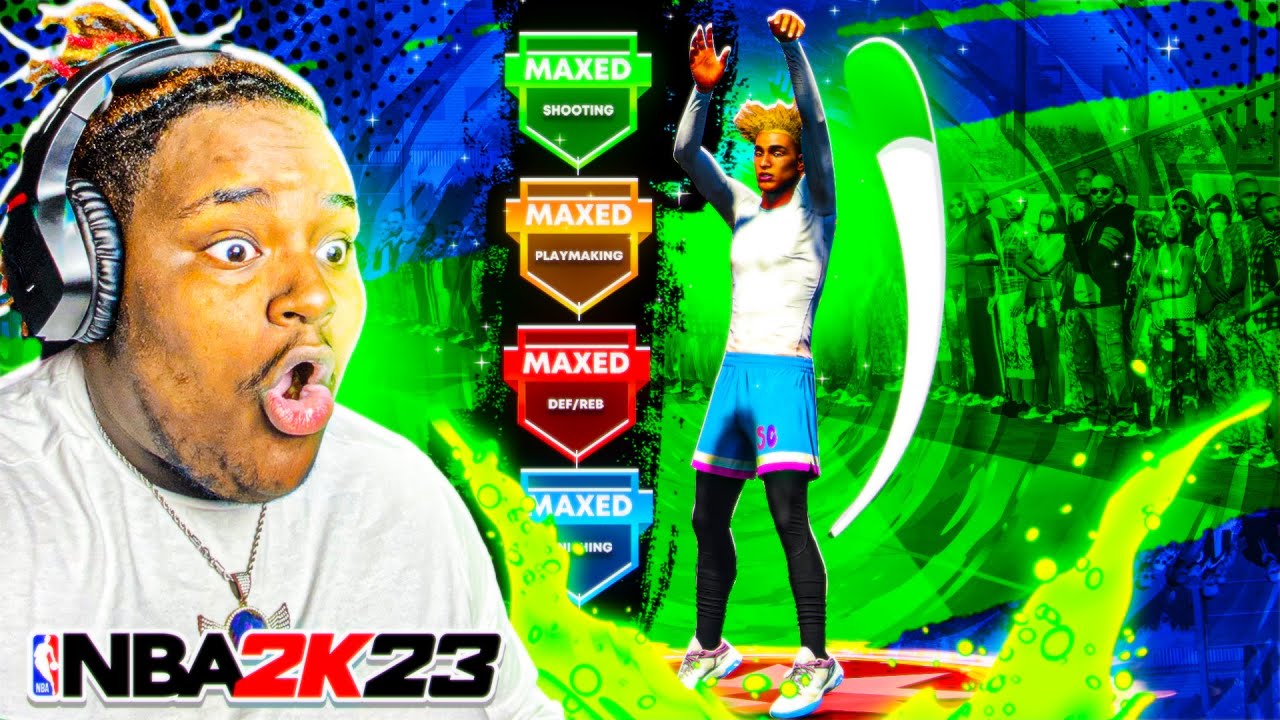 My SHOT CREATOR is a DEMIGOD in NBA 2K23..😈 best build 2k23 - YouTube