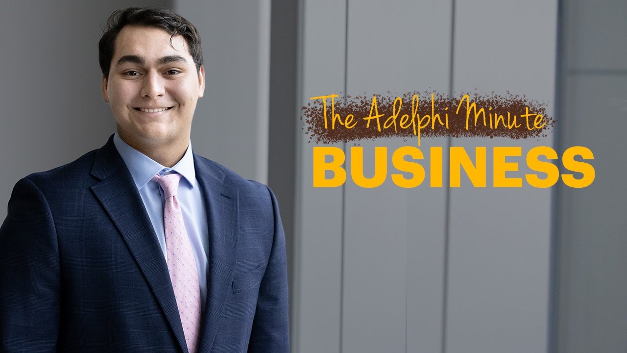 The Adelphi Minute: Studying Business at Adelphi - YouTube