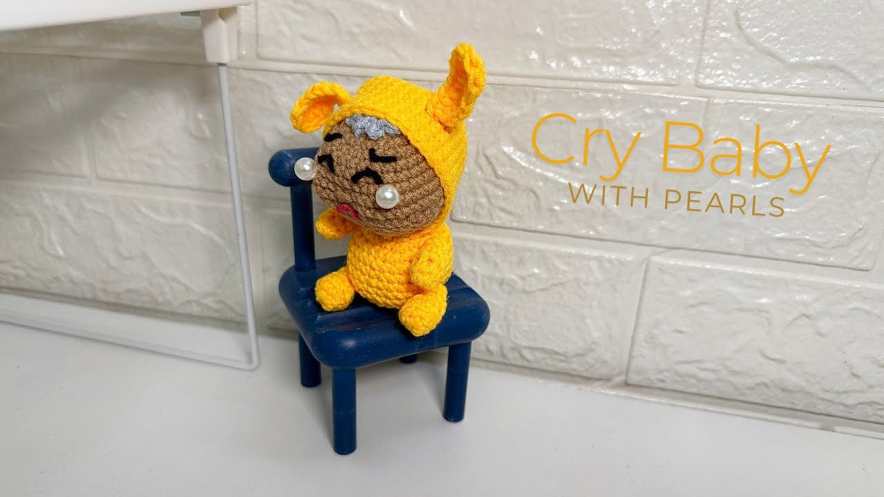 Auntie Nat’s Crochet - Cry Baby (With Pearls) - 2/3 (Body, Hand And Leg ...