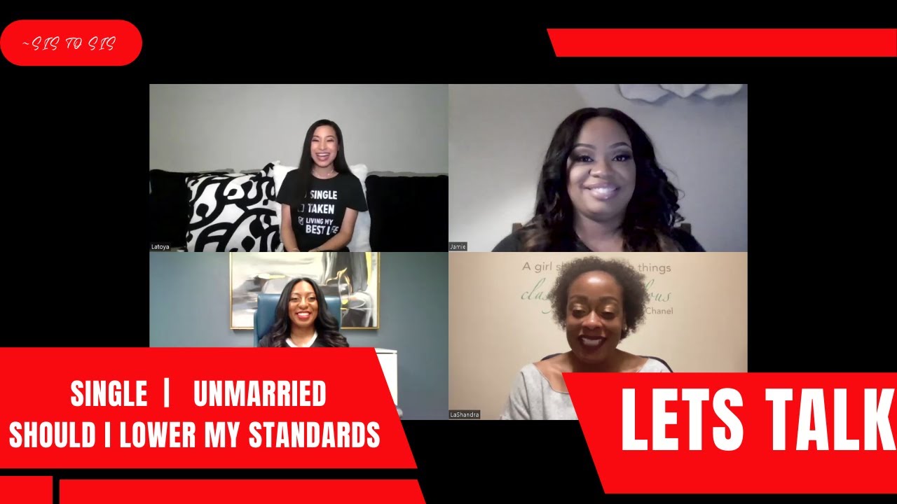 Single, Unmarried | Should I adjust my standards ? Sistosis1988 - YouTube