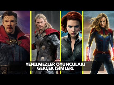 Avengers Film Oyuncuları Gerçek İsimleri | Avengers Karakter tanıtım (1080p)