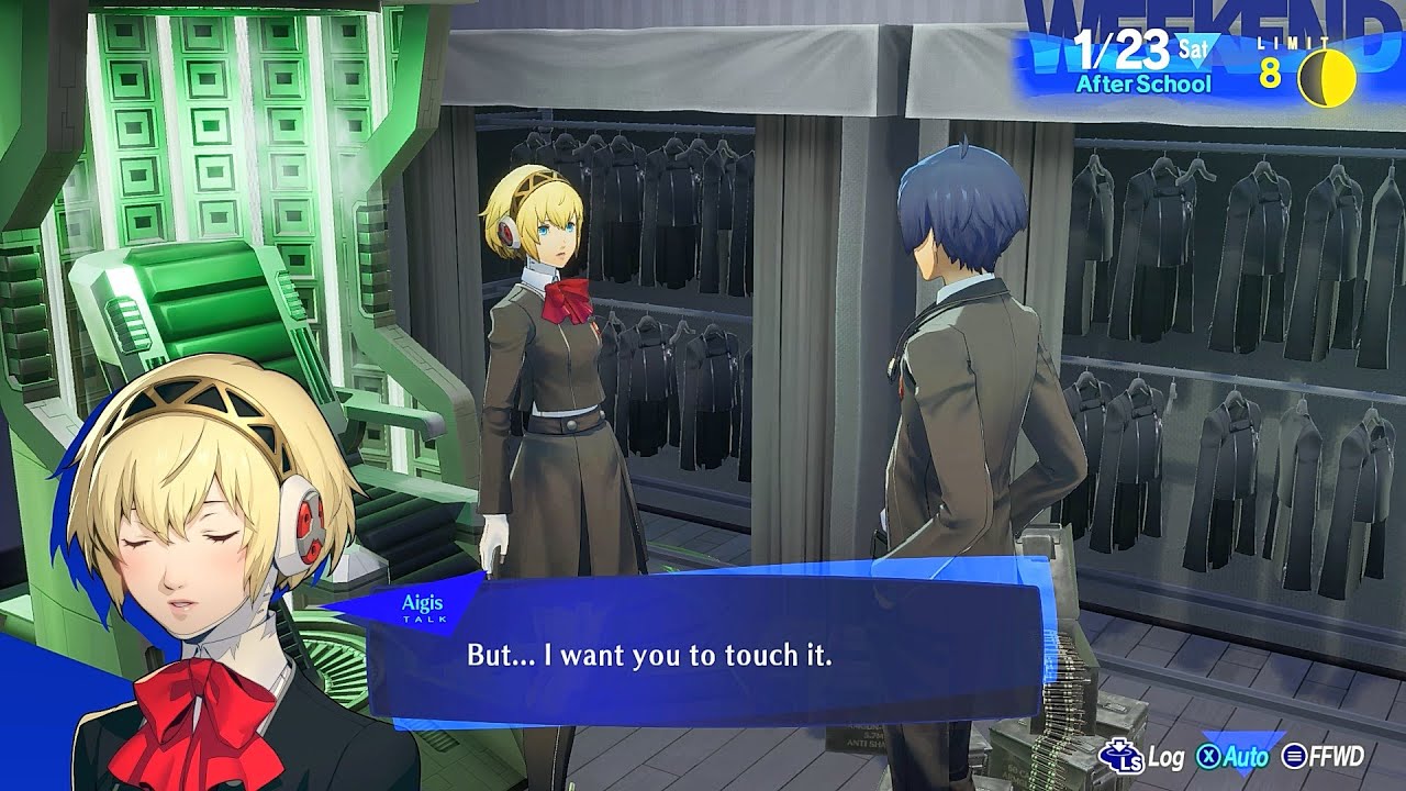Aigis Romance Scene | Persona 3 Reload - YouTube