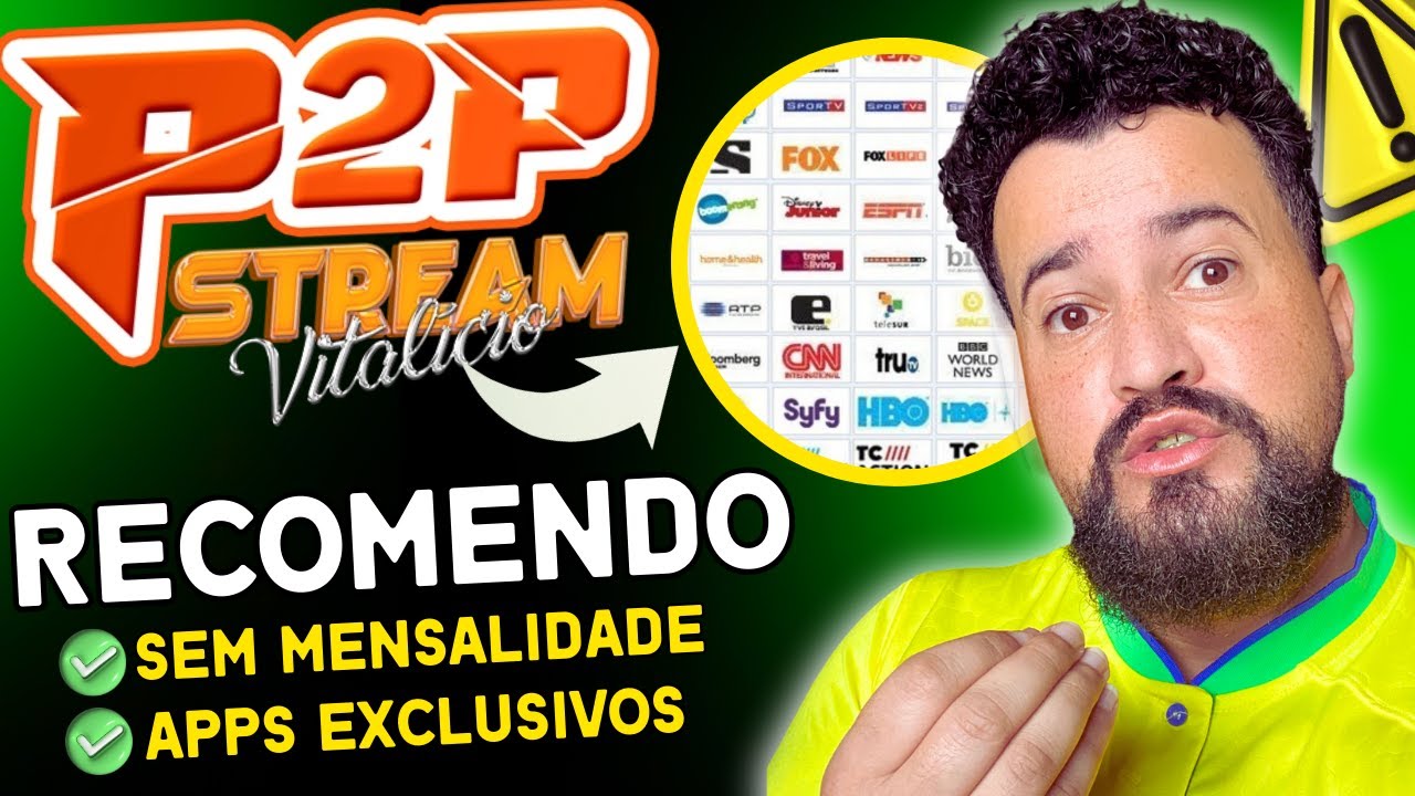 P2P STREAM FUNCIONA?,( ATENÇÃO )P2P STREAM É BOM,P2P STREAM VALE A PENA ...
