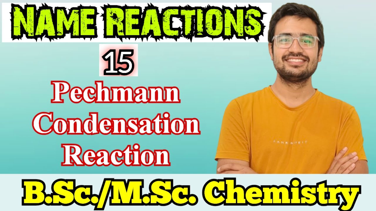 Pechmann Condensation Reaction |Mechanism| B.Sc./M.Sc. Chemistry|Name ...