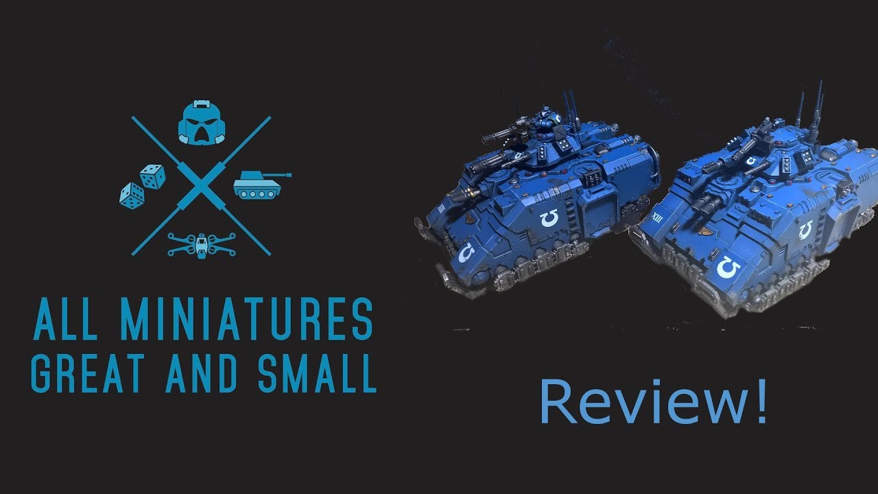 Primaris Repulsor Review - A floating Land Raider! - YouTube