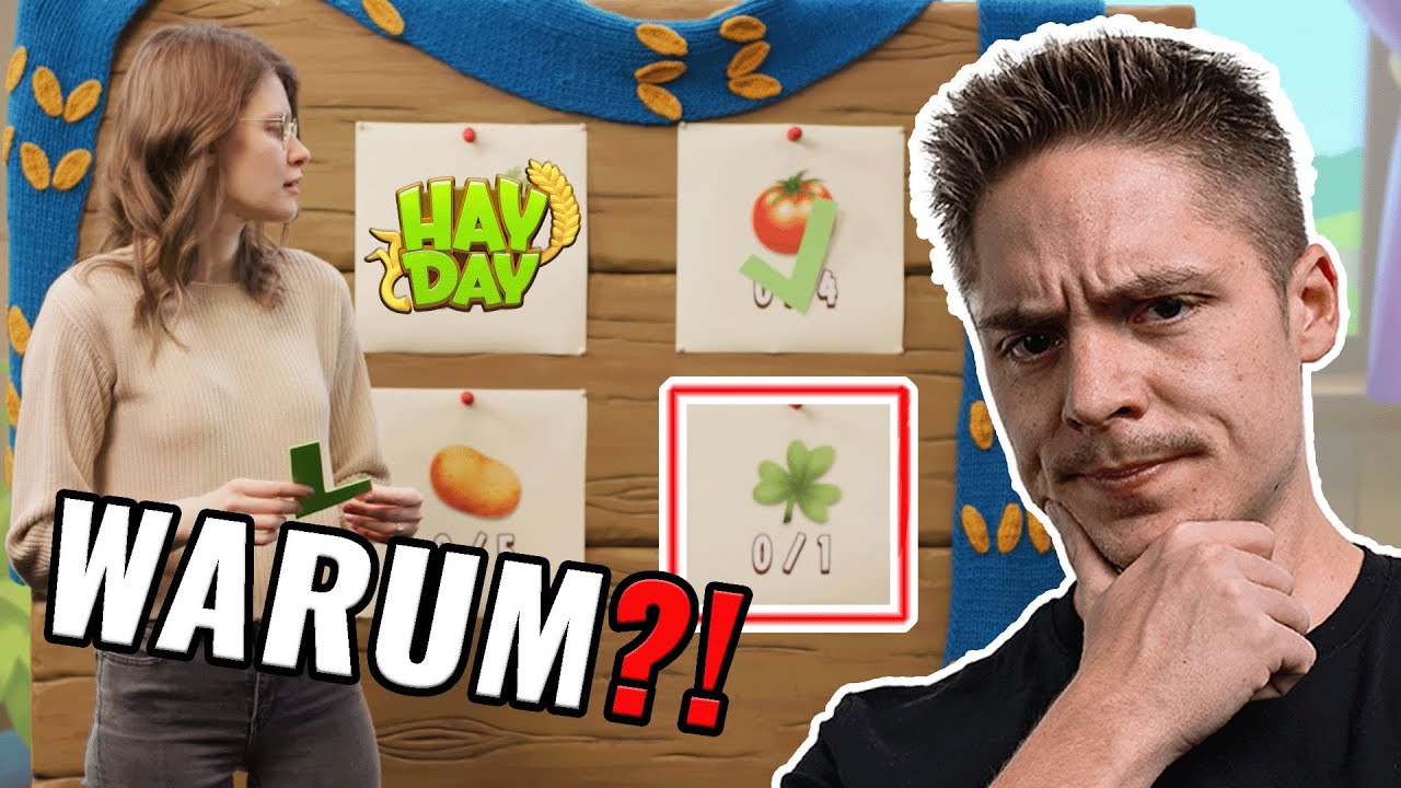 WARUM GAB ES KEIN KLEEBLATT IM HAY DAY UPDATE?! 🤔 - YouTube