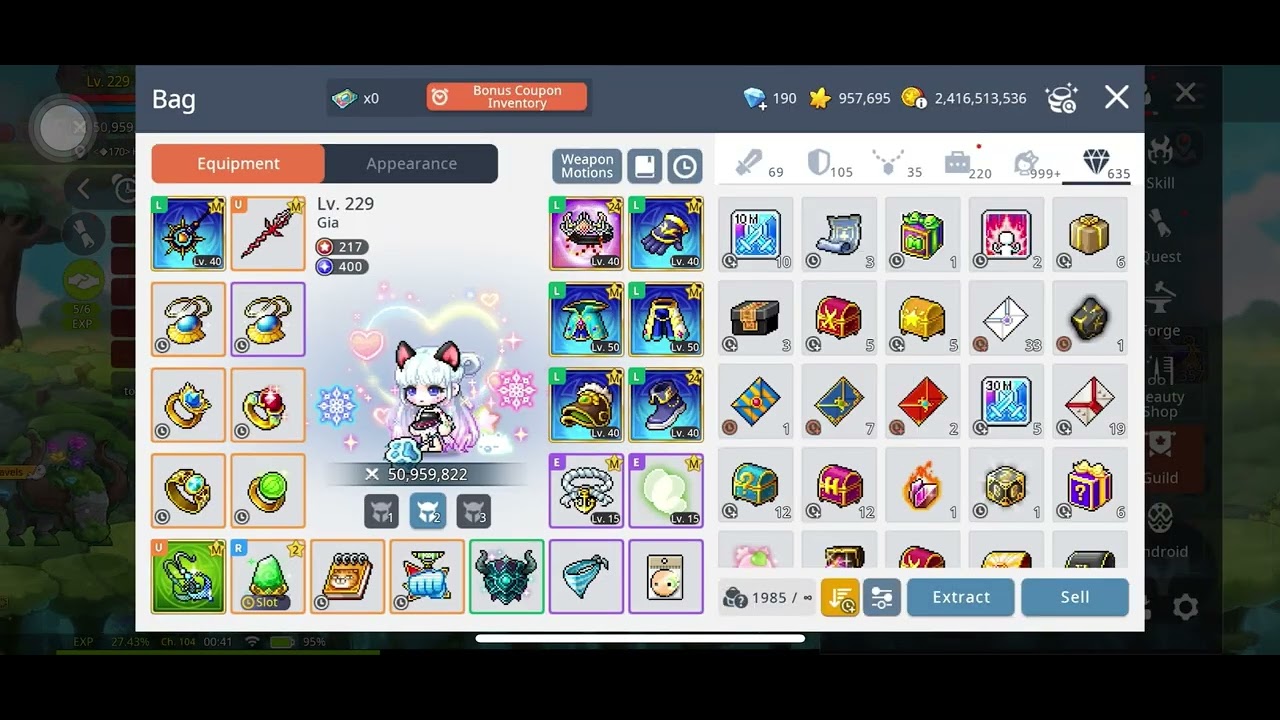 [MapleStoryM] [楓之谷 M] How to lose Billions in MapleStory M - Upgrade ...