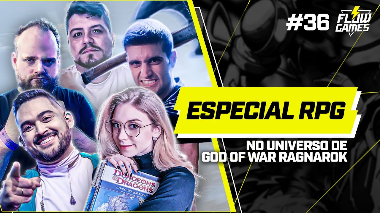 RPG do FLOW GAMES! TEMÁTICO - GOD OF WAR RAGNAROK! - YouTube