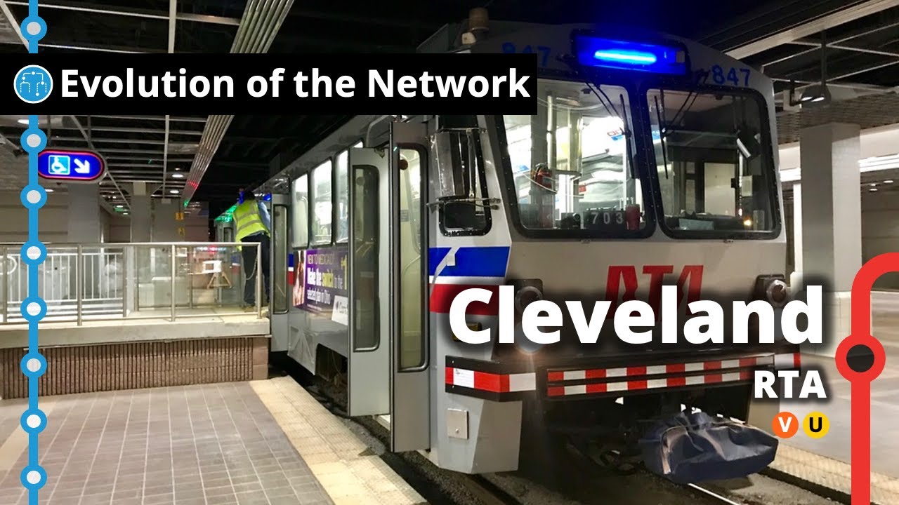 Cleveland's Rapid Transit Network Evolution - YouTube