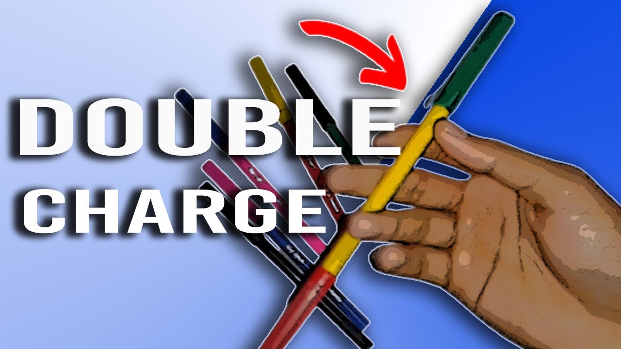 Pen Spinning double charge || Lern pen spinning tutorial #trickidot #penspinning - YouTube