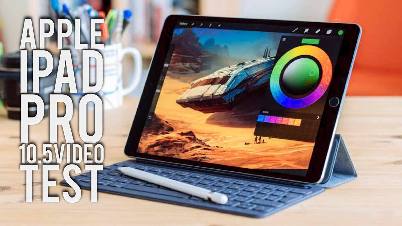 The New Apple IPad Pro 10.5 4K 30fps Video Test - YouTube