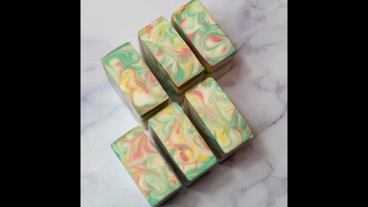 Beautiful Cold Process Soap - YouTube