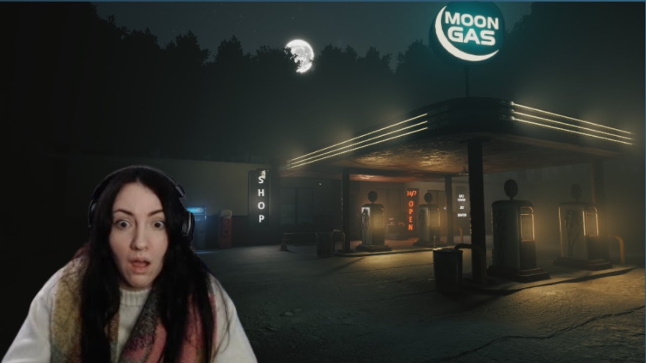 Working The Night Shift At This Creepy Gas Station ⛽️ Mystic Rest Stop ...