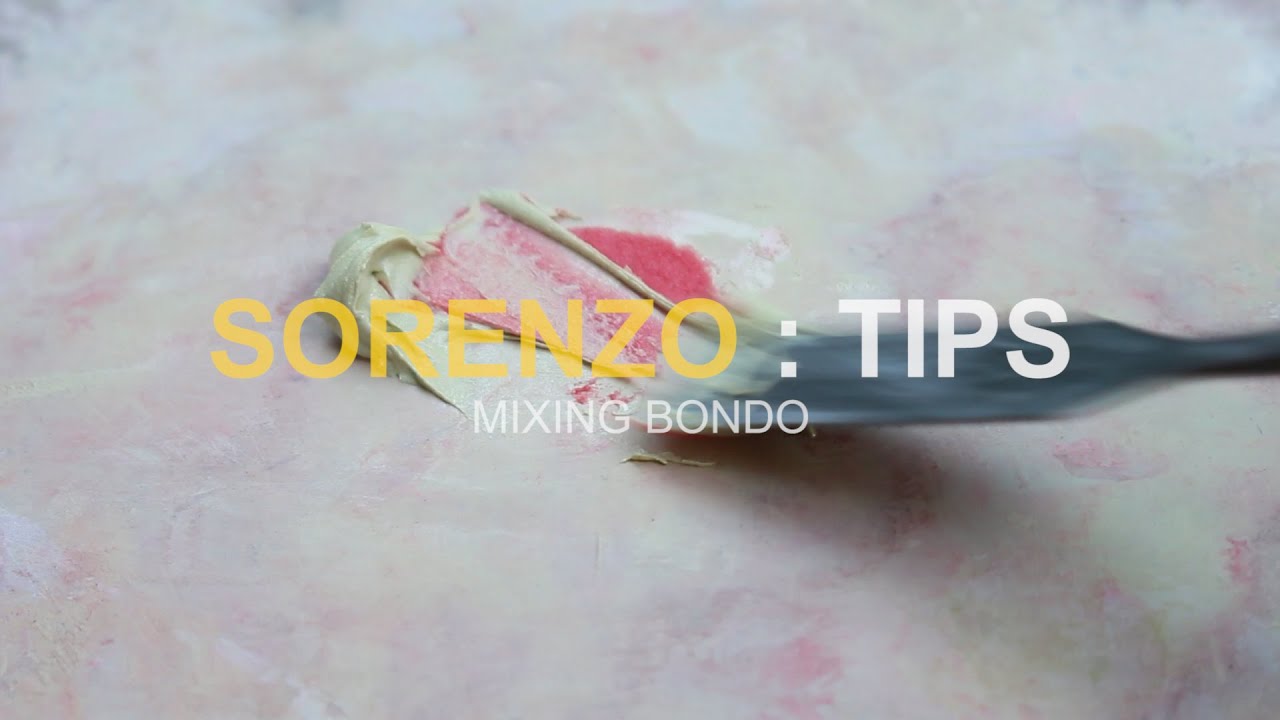 Bondo Tip #2 - Mixing Bondo - YouTube