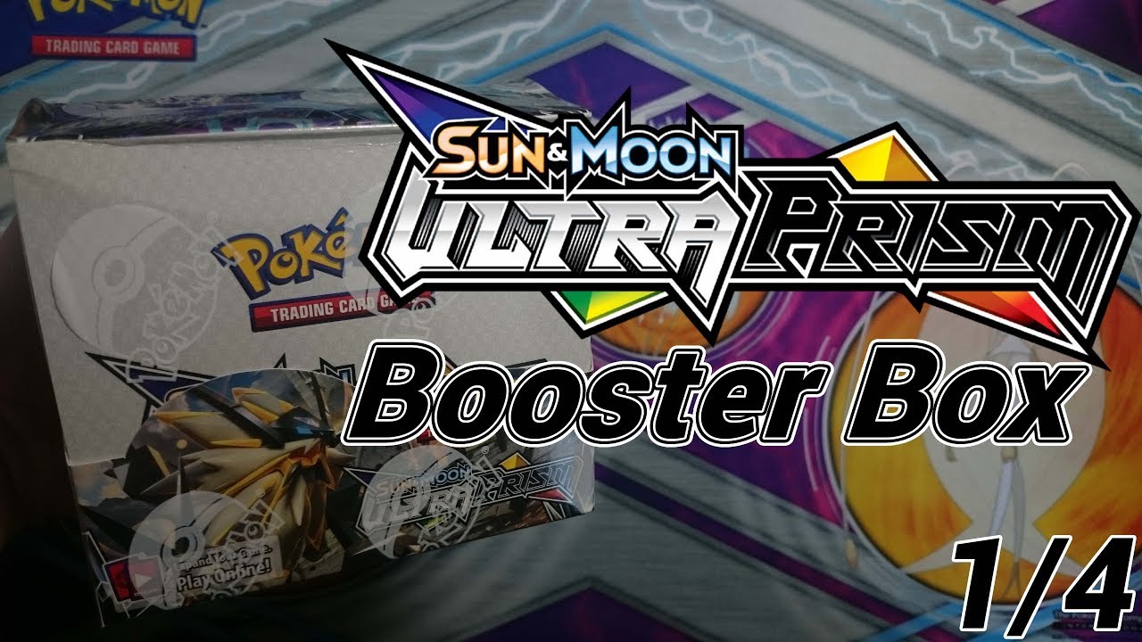 Pokemon Ultra Prism Booster box!!! 1/4 - YouTube