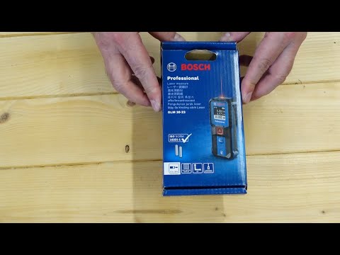 ボッシュ商品開封動画  レーザー距離計 GLM 30-23