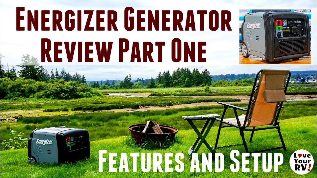 Energizer Generator Review eZV3200P Features and Initial Setup - YouTube