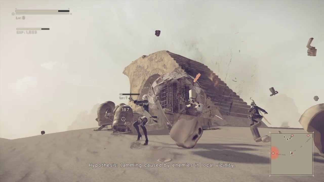NieR:Automata Desert gameplay - YouTube