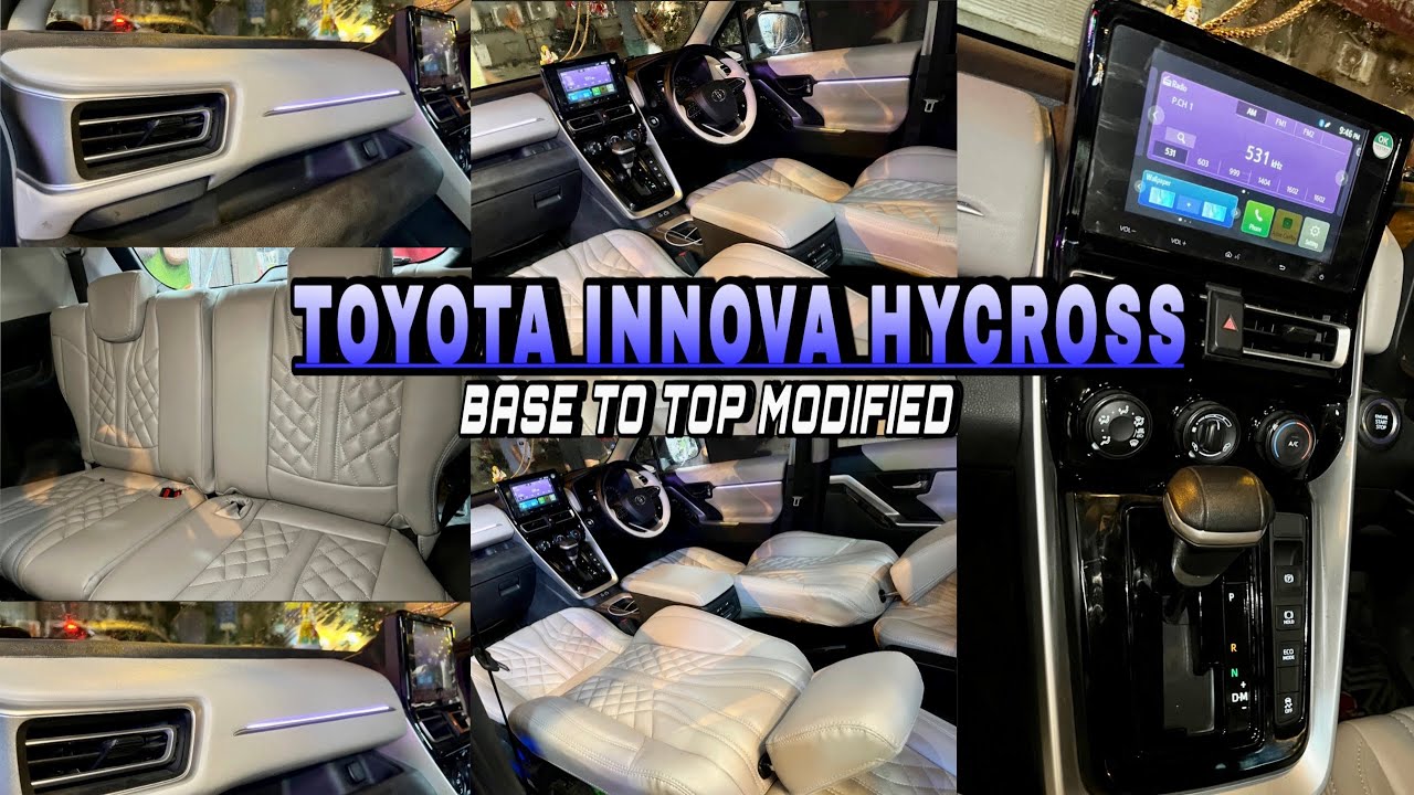 Toyota Innova Hycross Gx Base Modified Hycross Base Model Modification ...