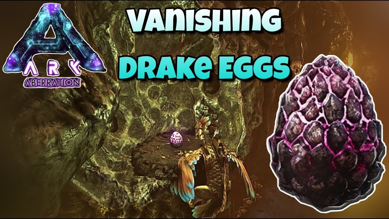 Ark Aberration Ep.36 - Disappearing Rock Drake Eggs - YouTube