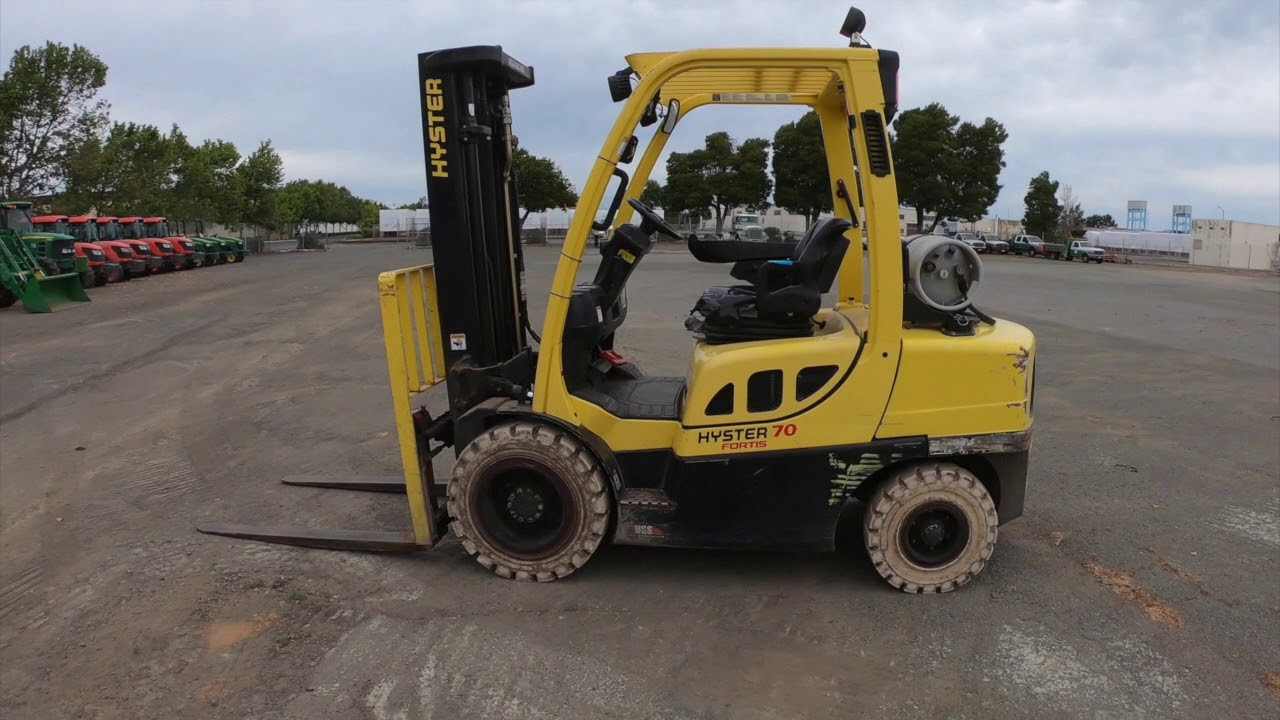 HYSTER H70FT 14298L - YouTube