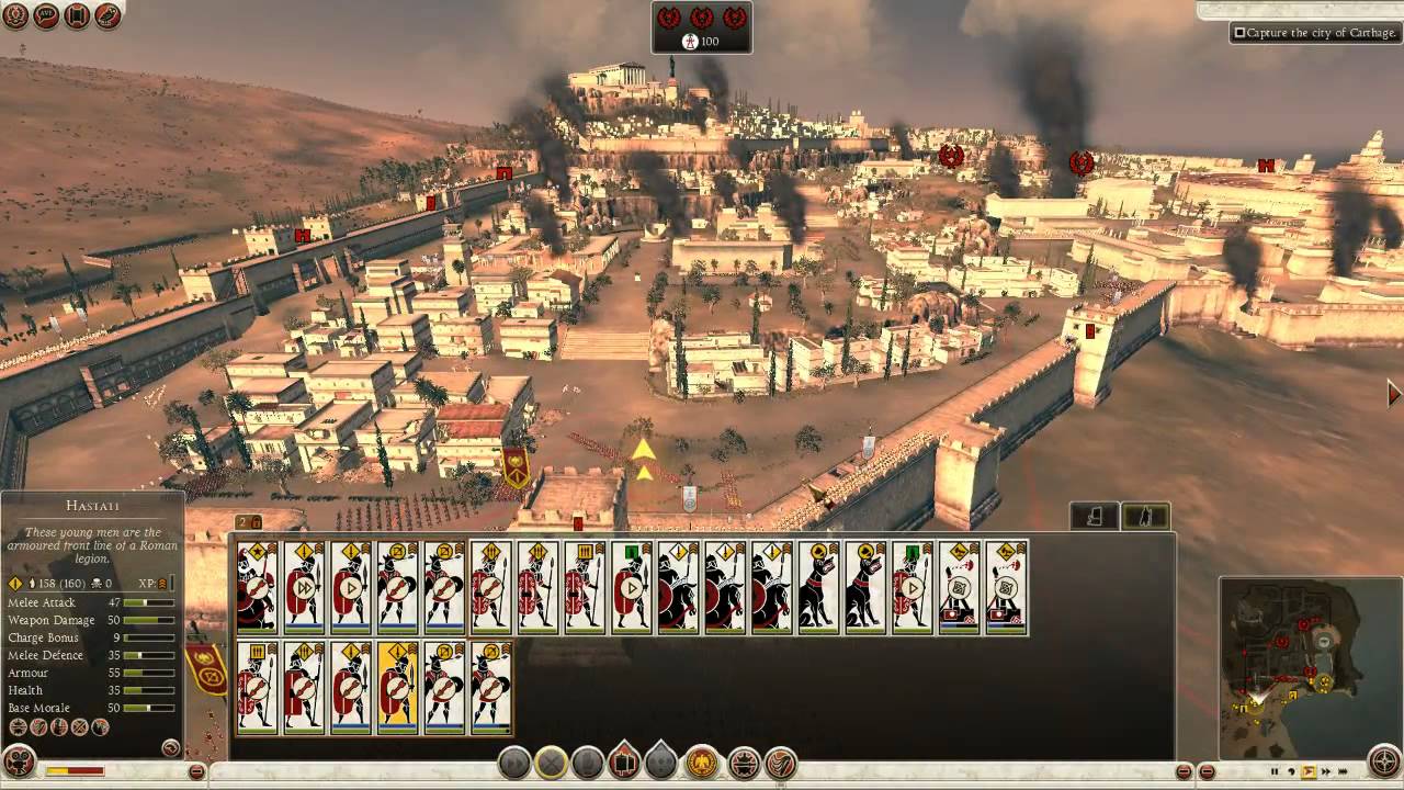 Rome 2 Battle Of Carthage - YouTube