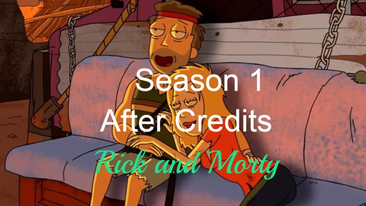 Rick and Morty Season 1 After Credits Scenes Compilation - YouTube