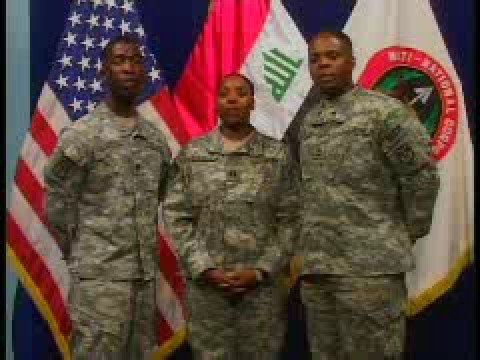 Soldiers Sing the National Anthem - YouTube