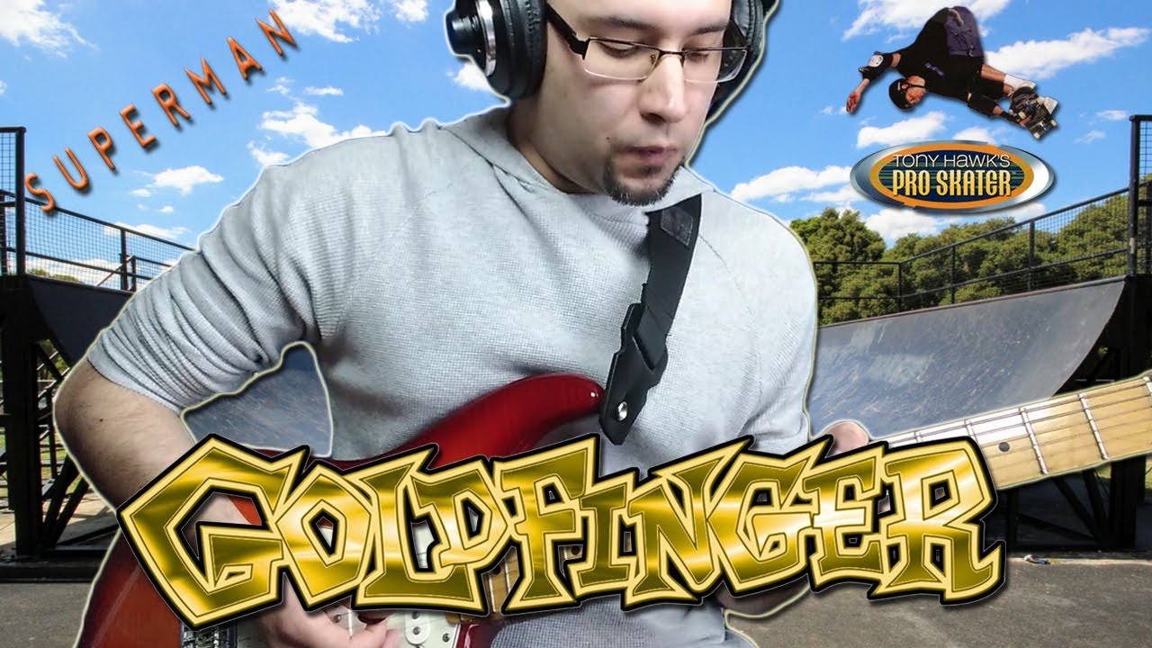 Goldfinger - Superman (Guitar Cover) - YouTube