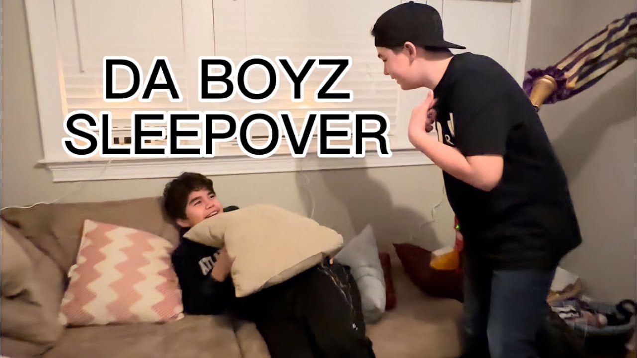Da Boyz Sleepover Madness - YouTube