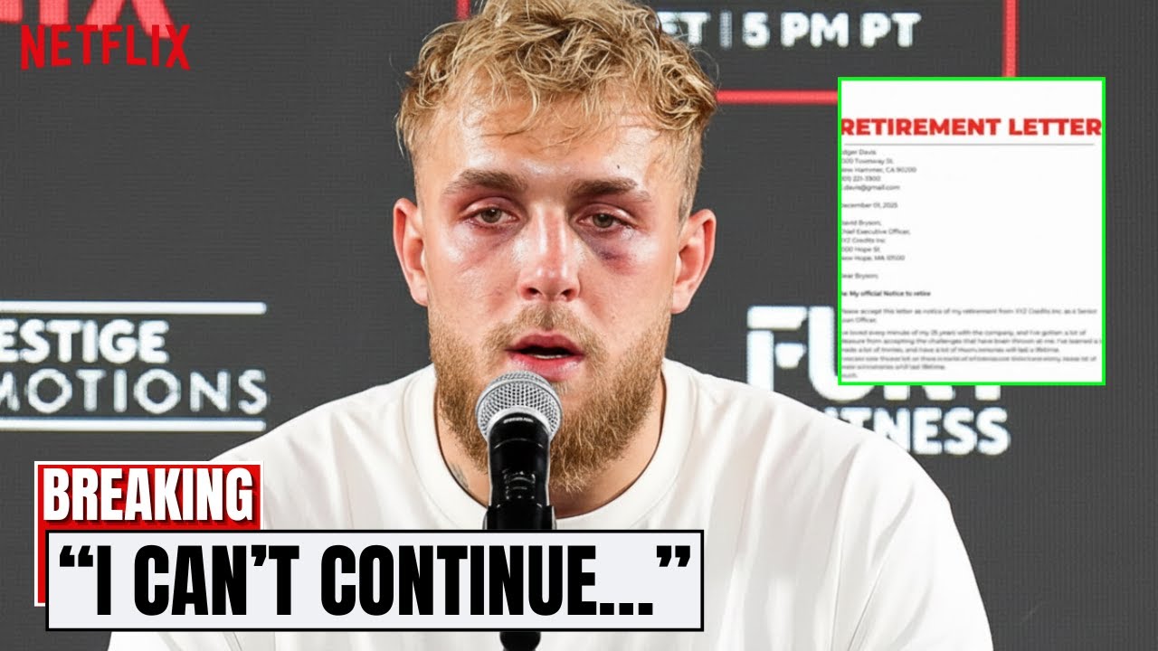 JAKE PAUL RETIRES? 😱 Post-Fight Interview After Anthony Joshua KO ...