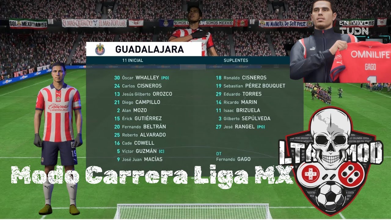LIGA MX EN FIFA 23!!! (LTA MOD) Modo carrera CHIVAS😎 - YouTube