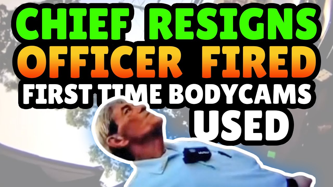 Cop Fired - Chief Resigns Over This Bodycam Video - YouTube