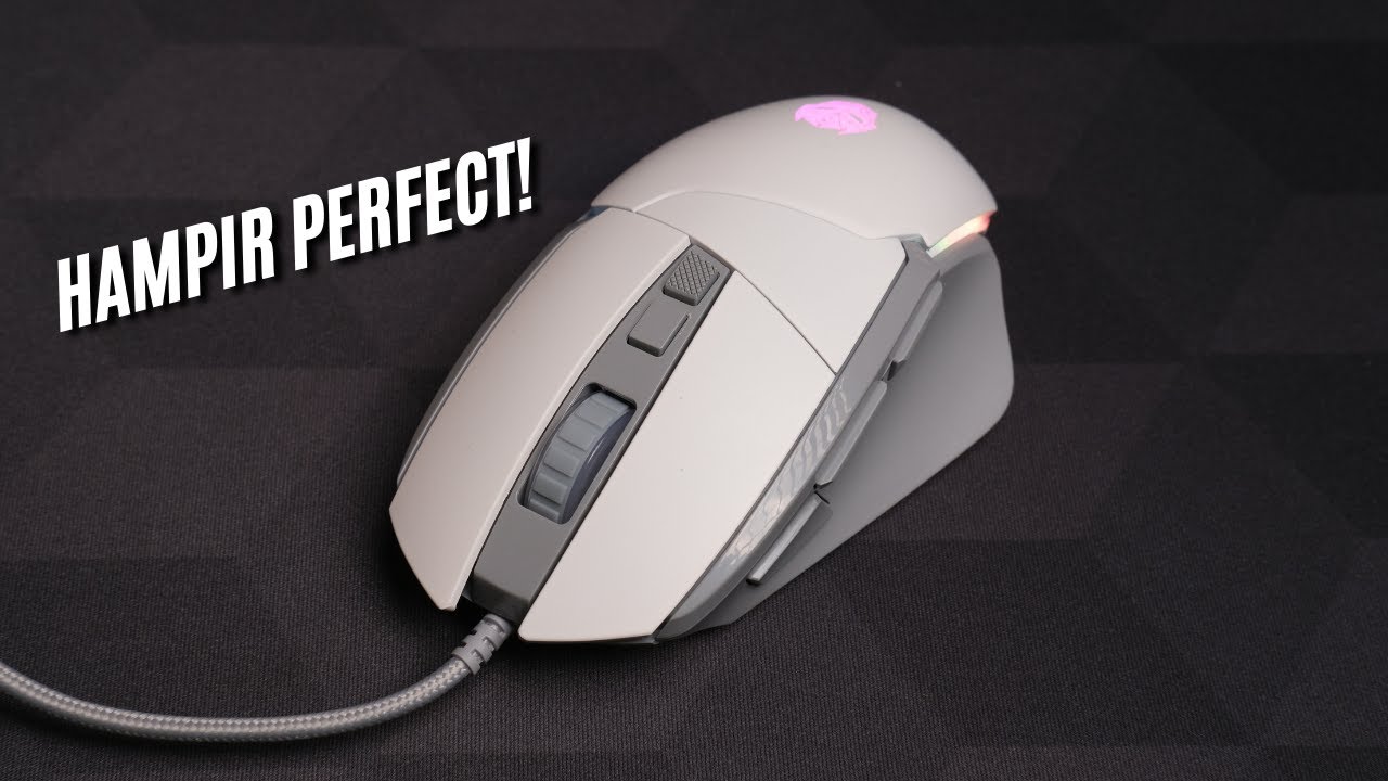 Cocok buat PALM GRIP! Review Rexus X18 Rifle Gaming Mouse - YouTube