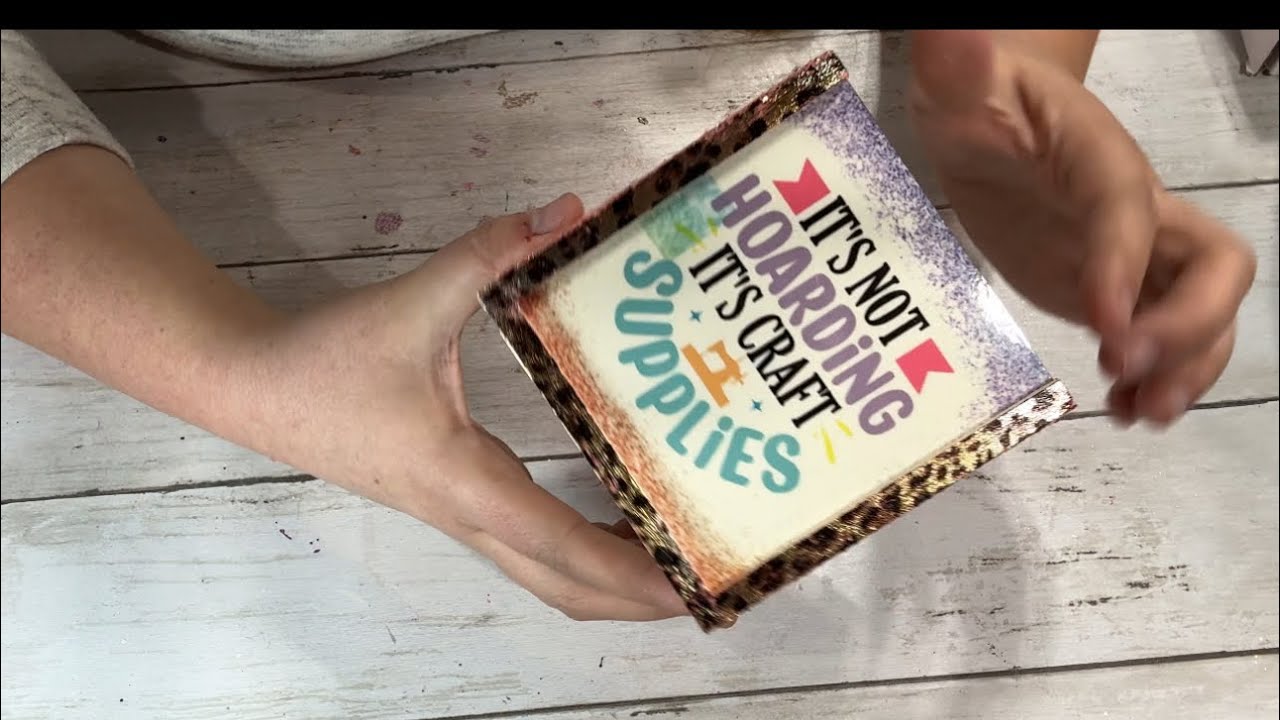 Sublimation Pencil Box tutorial - YouTube