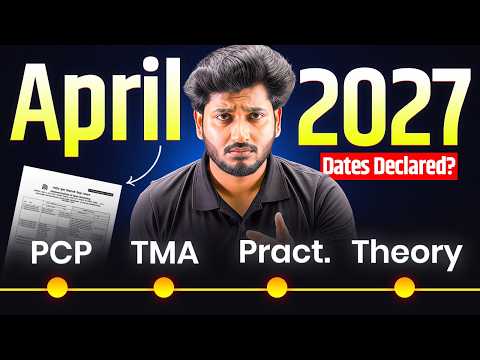 NIOS Admission April 2027 🔥 | PCP, TMA, Practical & Theory Dates