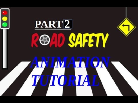 road safety animation tutorial part 2 - YouTube