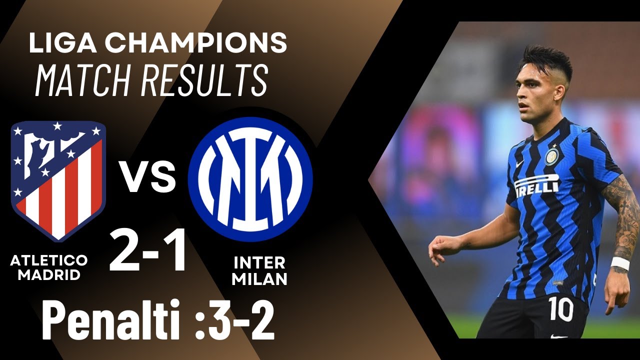 Highlights of Atletico Madrid vs Inter Milan match results. Match Recap ...