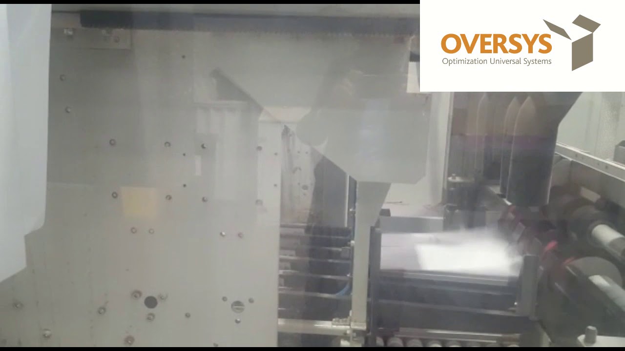 VIDEO OVERSYS U51521019 MARTIN 618 4 COLOR FLEXO FOLDER GLUER - YouTube