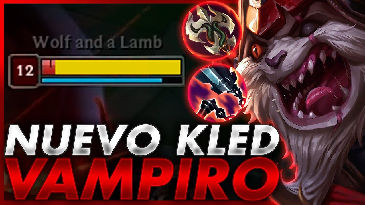 💀¡EL NUEVO KLED VAMPIRO con ROBO de VIDA INFINITO les HACE VOMITAR ...
